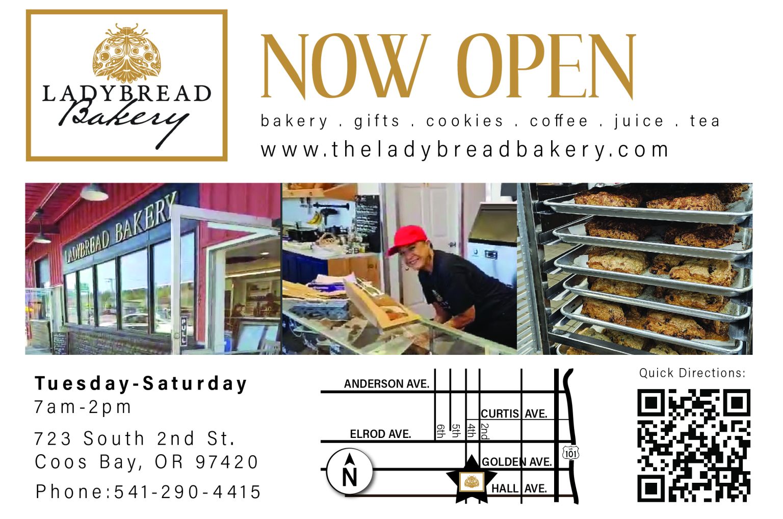 Contact Ladybread Bakery - Lady Bread Bakery